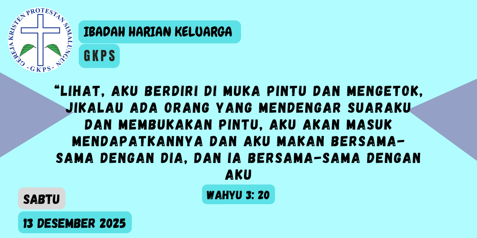 12 Desember 2025 – SINODE GKPS
